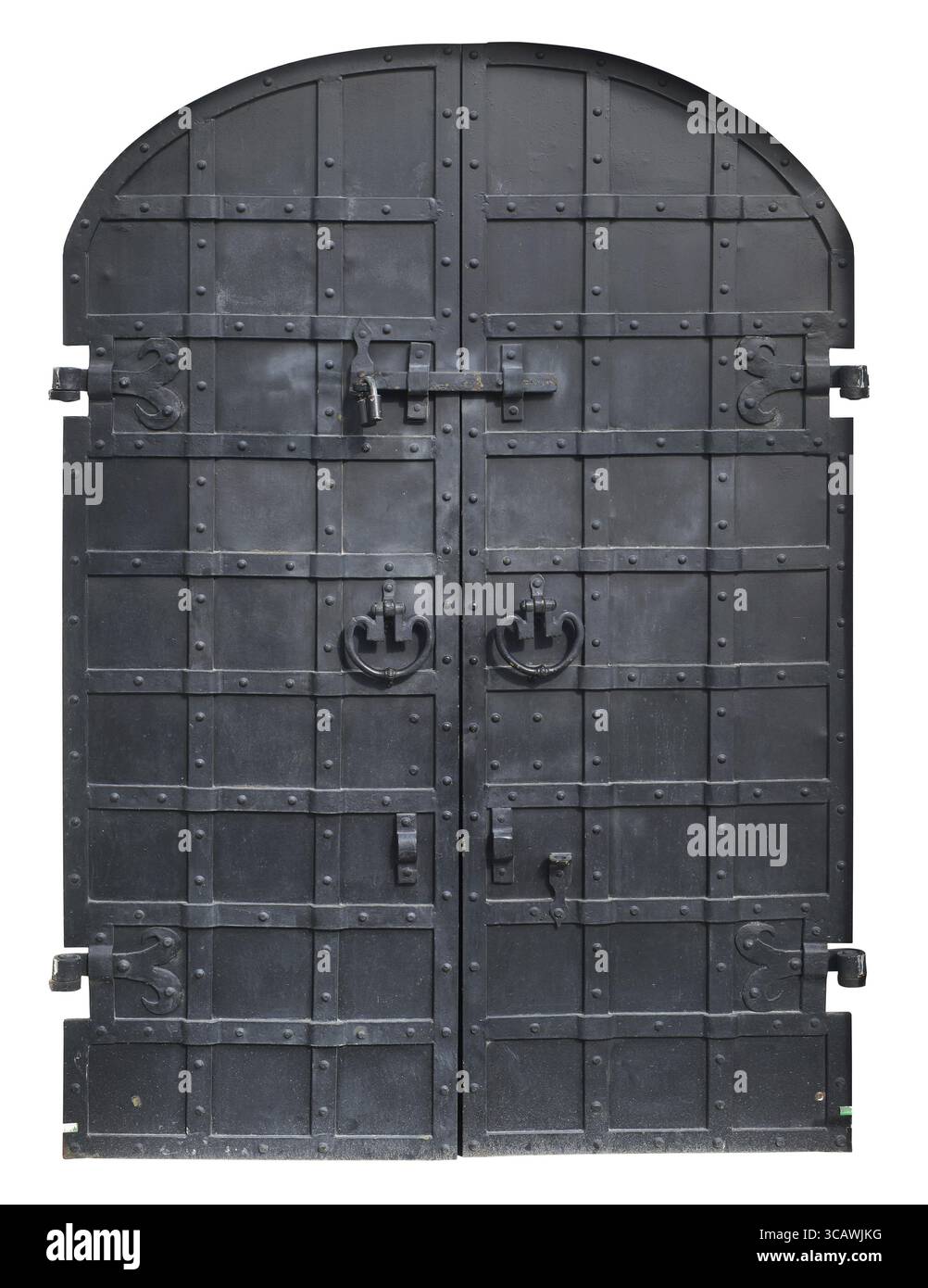 Medieval entrance gate in Cut Out Stock Images & Pictures - Alamy