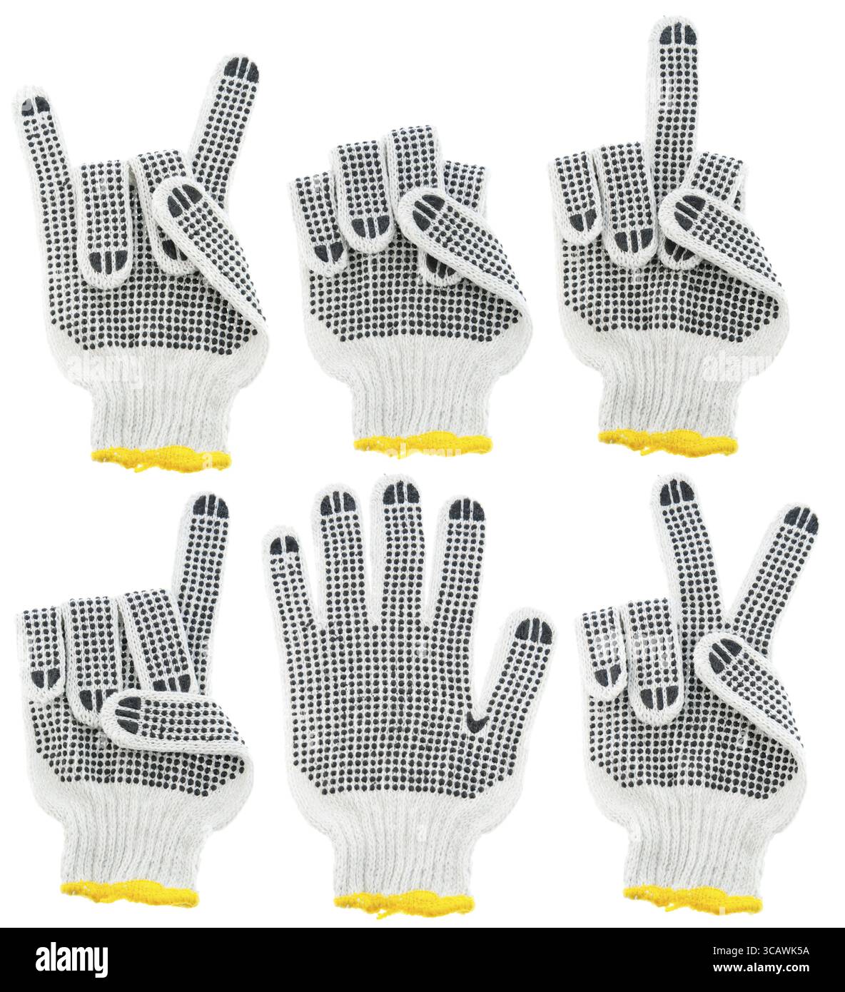 Safety symbols protective equipment Cut Out Stock Images & Pictures - Alamy