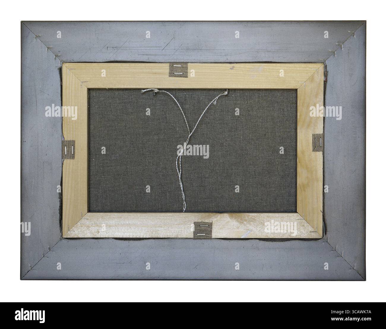 Oil canvas back side view hi-res stock photography and images - Alamy