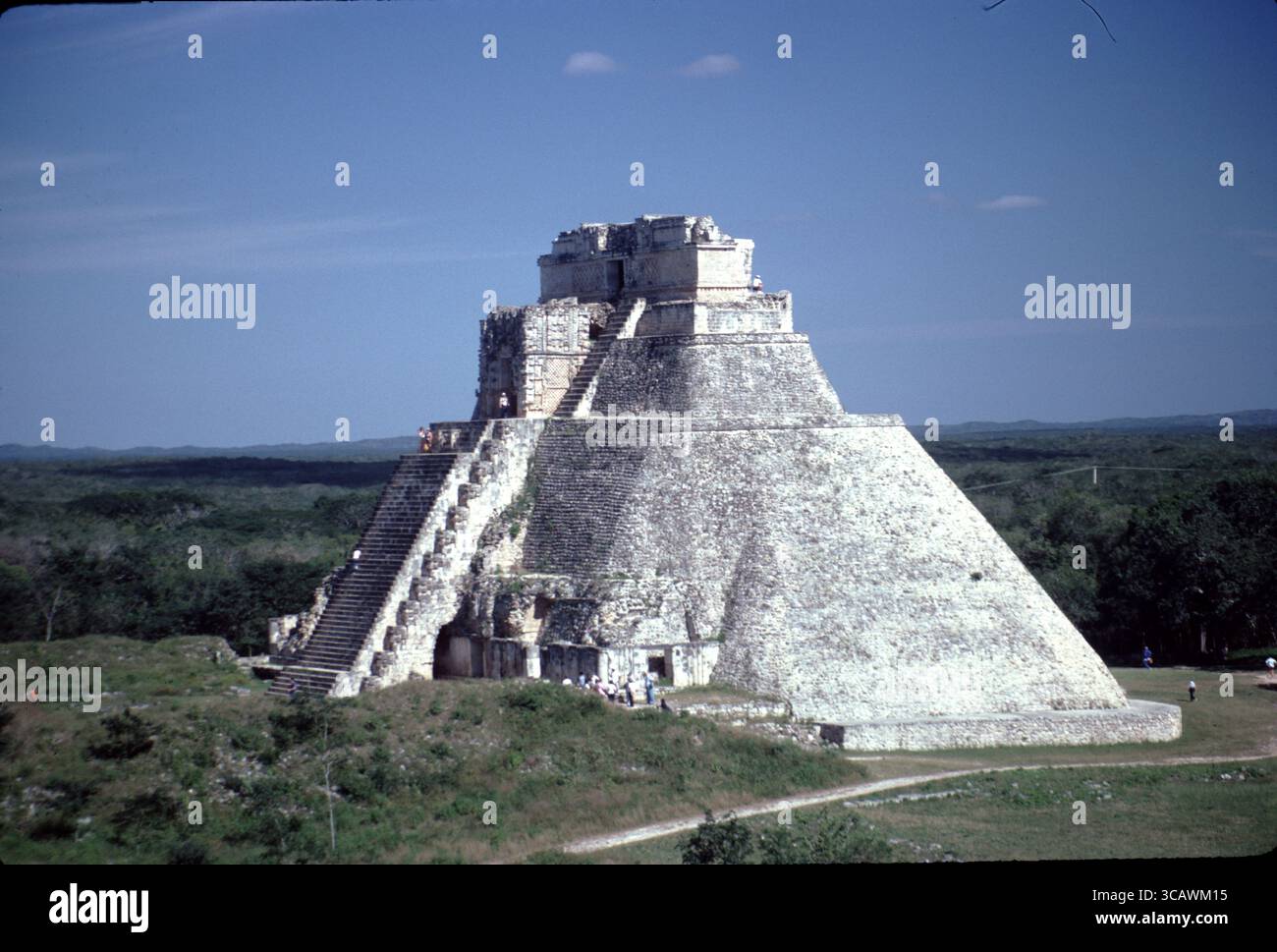 Uxmal Yucatan Mexico. 12/27/1985. Uxmal ruins. Occupation estimated ...