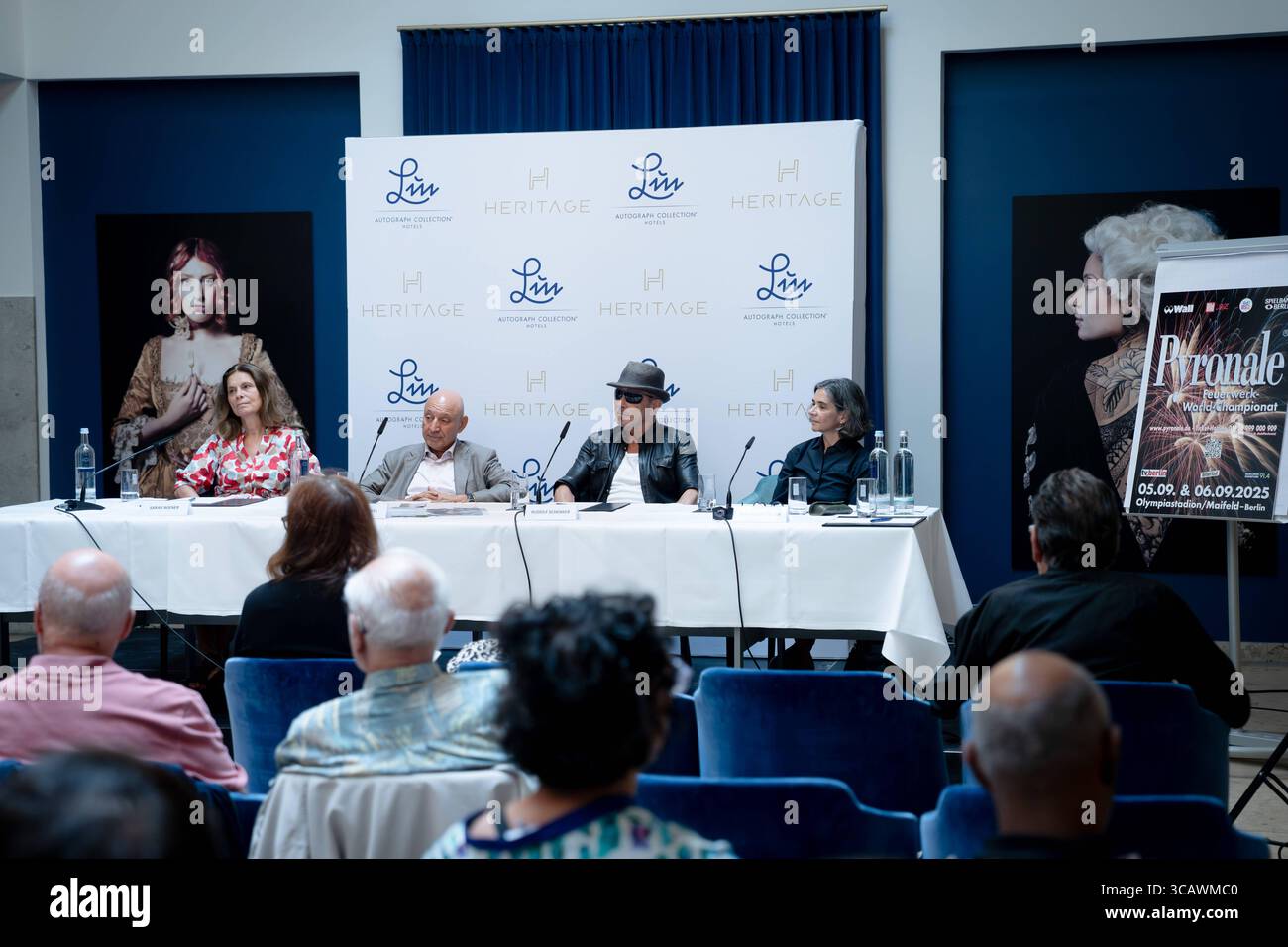 Pressekonferenz, Feuerwerk-World-Championat, Pyronale Pressekonferenz ...
