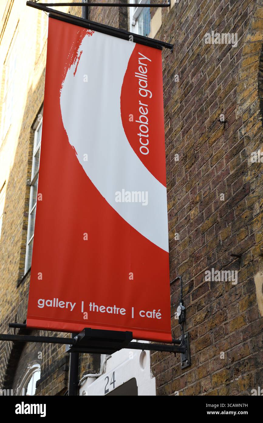 October Gallery , Bloomsbury, Central London, England, UK Stock Photo ...