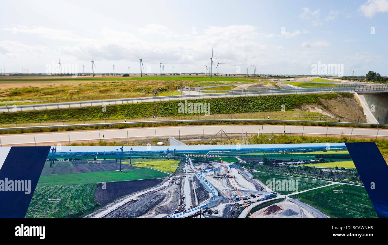 05 August 2025, Schleswig-Holstein, Fehmarn: The sun is shining on the ...