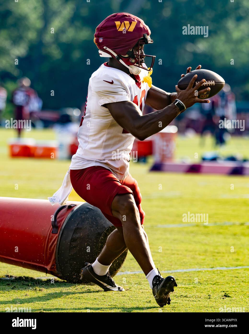 Ashburn,VA. USA; Washington Commanders wide receiver Jacoby Jones (10 ...