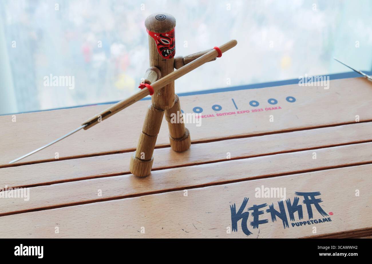 A photo shows the Czech Pavilion at the Osaka Kansai Expo site on the ...
