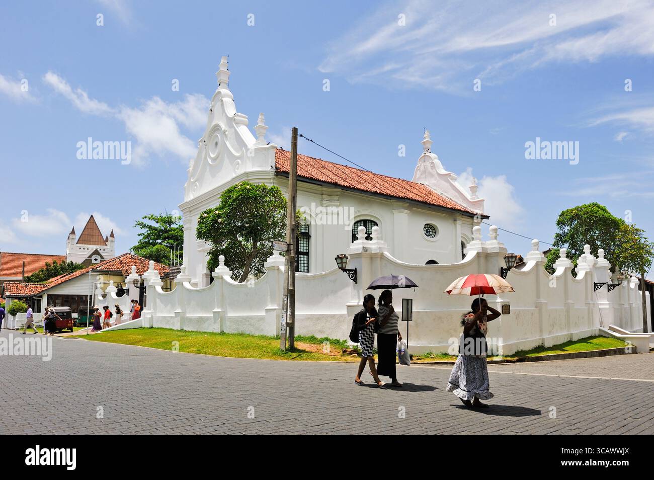 Dutch Reformed Church located within the Galle fort, Galle, Southern ...