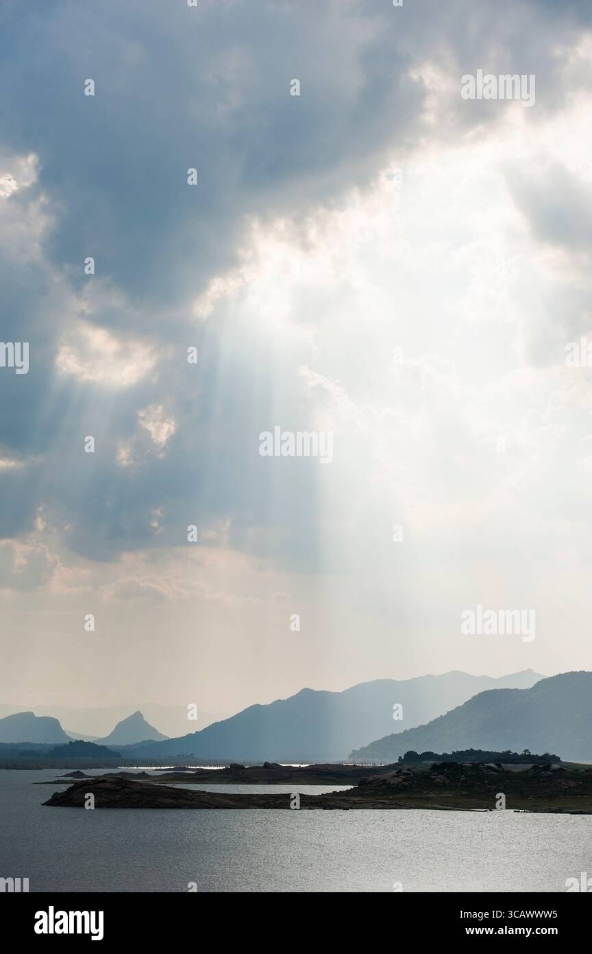Senanayake Samudraya Lake, Gal Oya National Park, Sri Lanka, Indian ...
