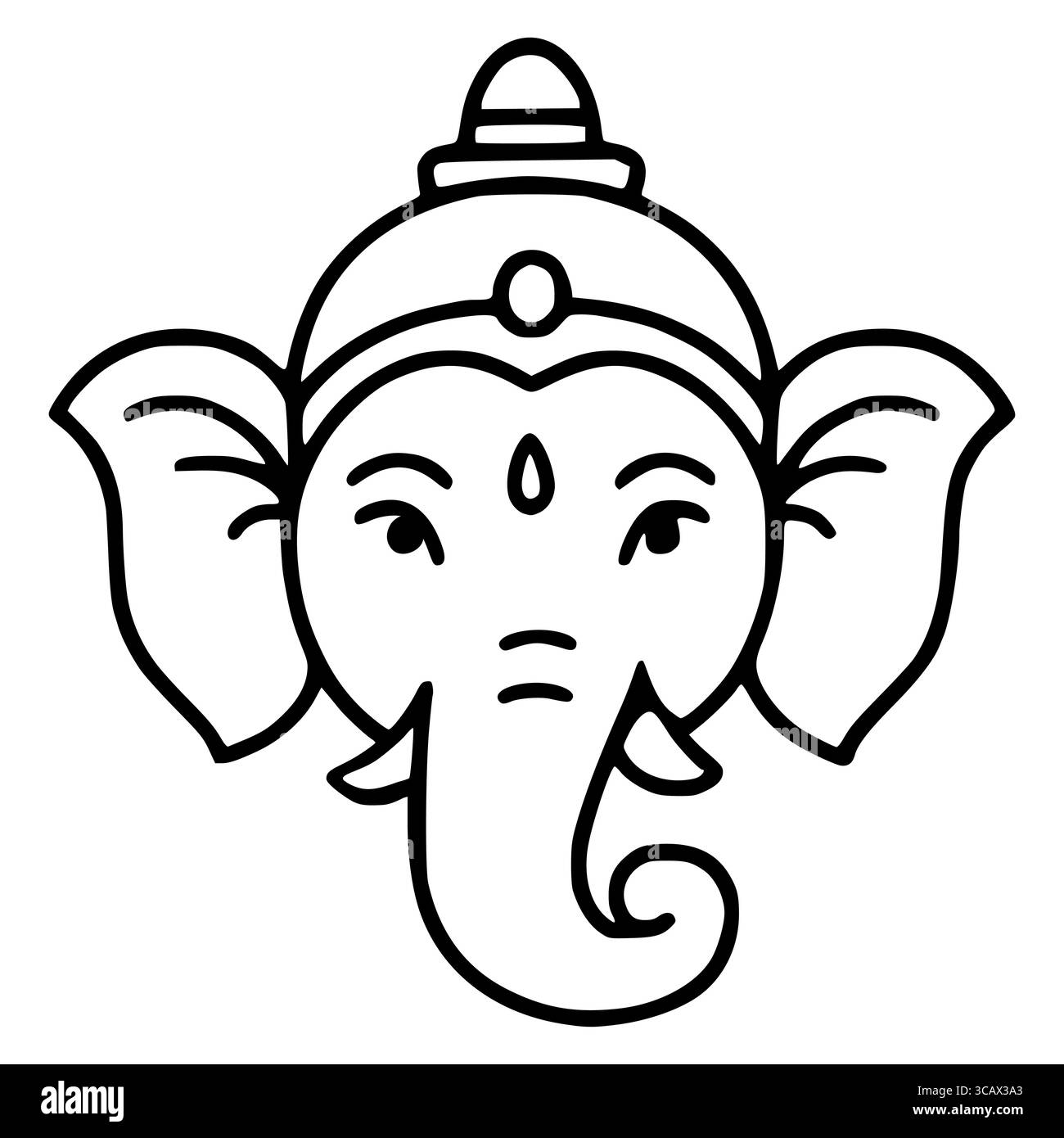 Head deity Black and White Stock Photos & Images - Alamy