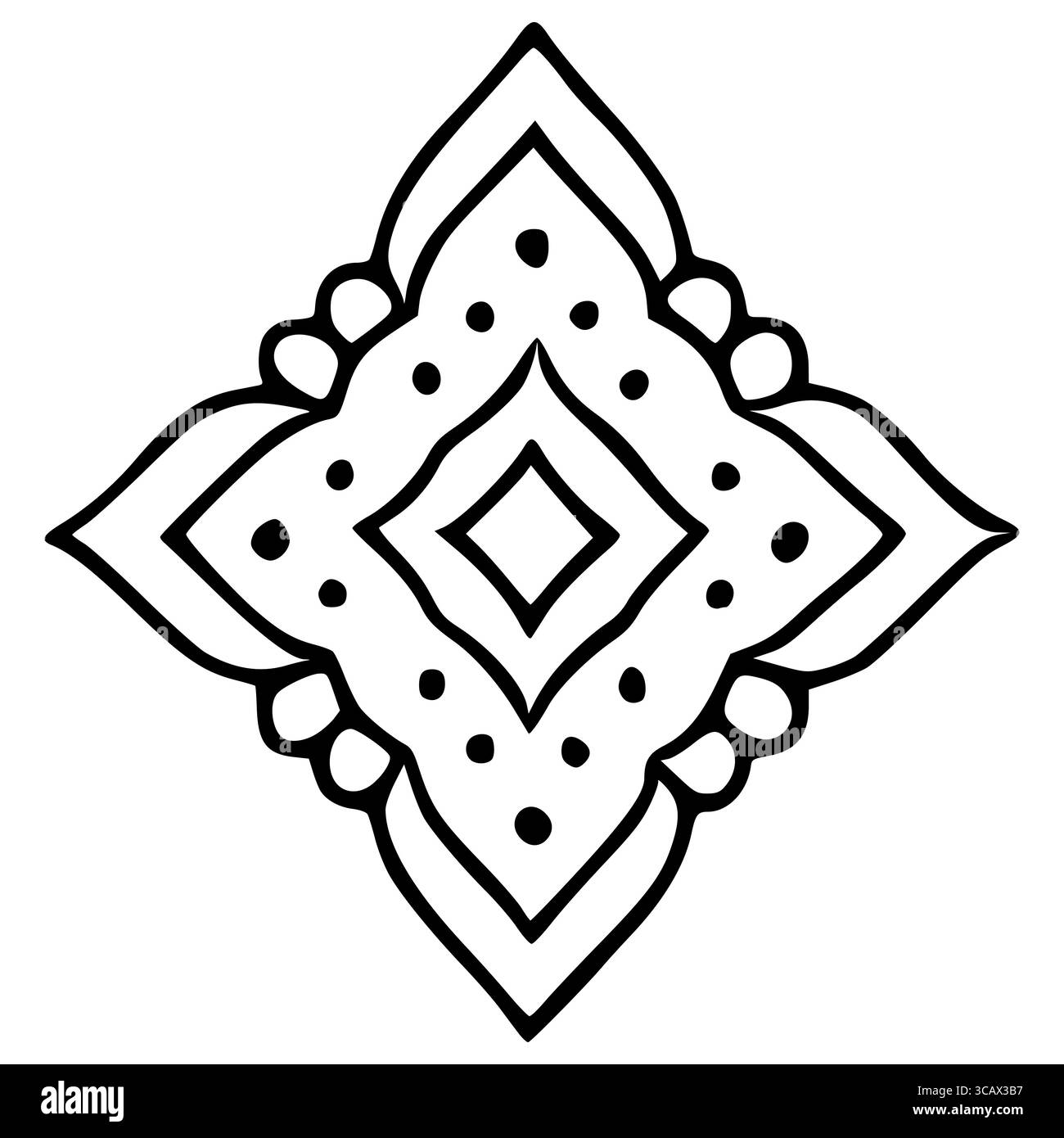 Dotted accents Cut Out Stock Images & Pictures - Alamy