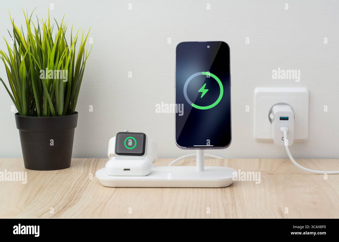 Magsafe setup hi-res stock photography and images - Alamy