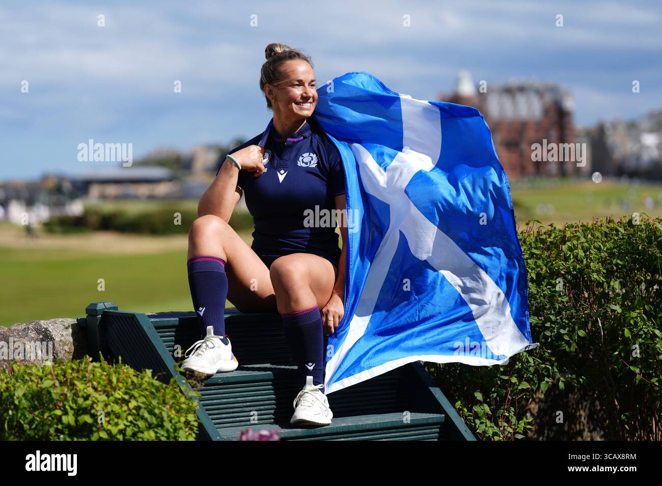 Scotland rugby world cup rachel malcolm hi-res stock photography and ...