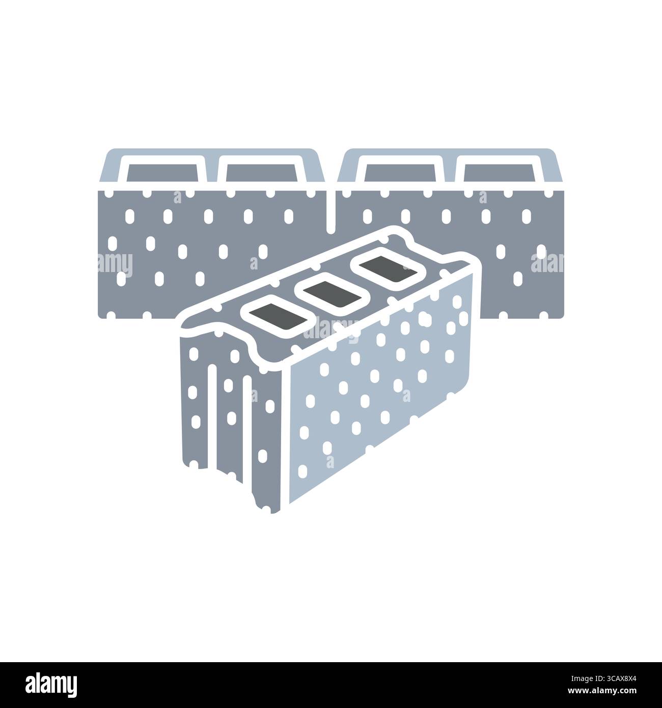 block color flat icon for apps and websites. Construction Elements ...