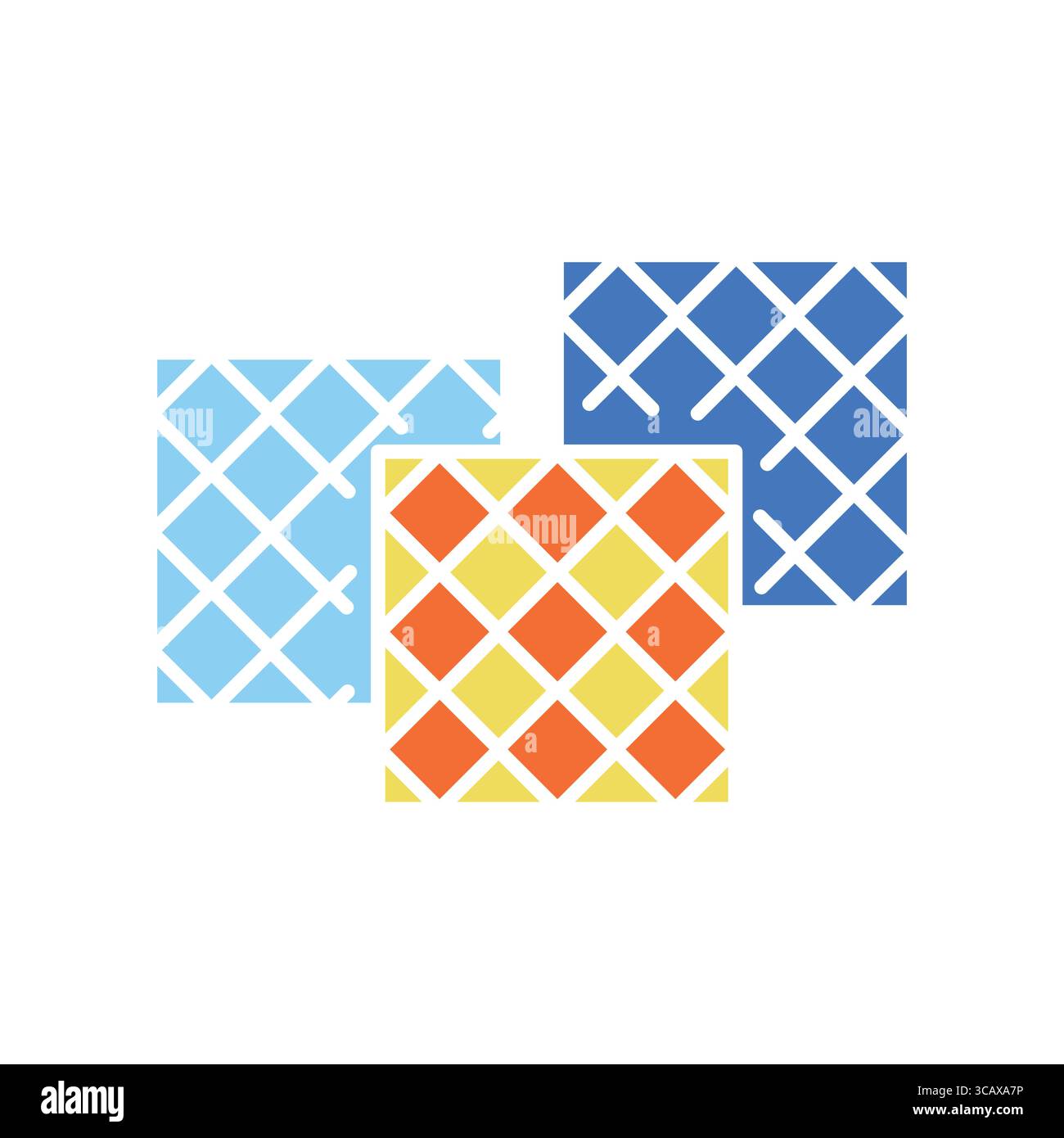 Tile color flat icon for apps and websites. Construction Elements ...