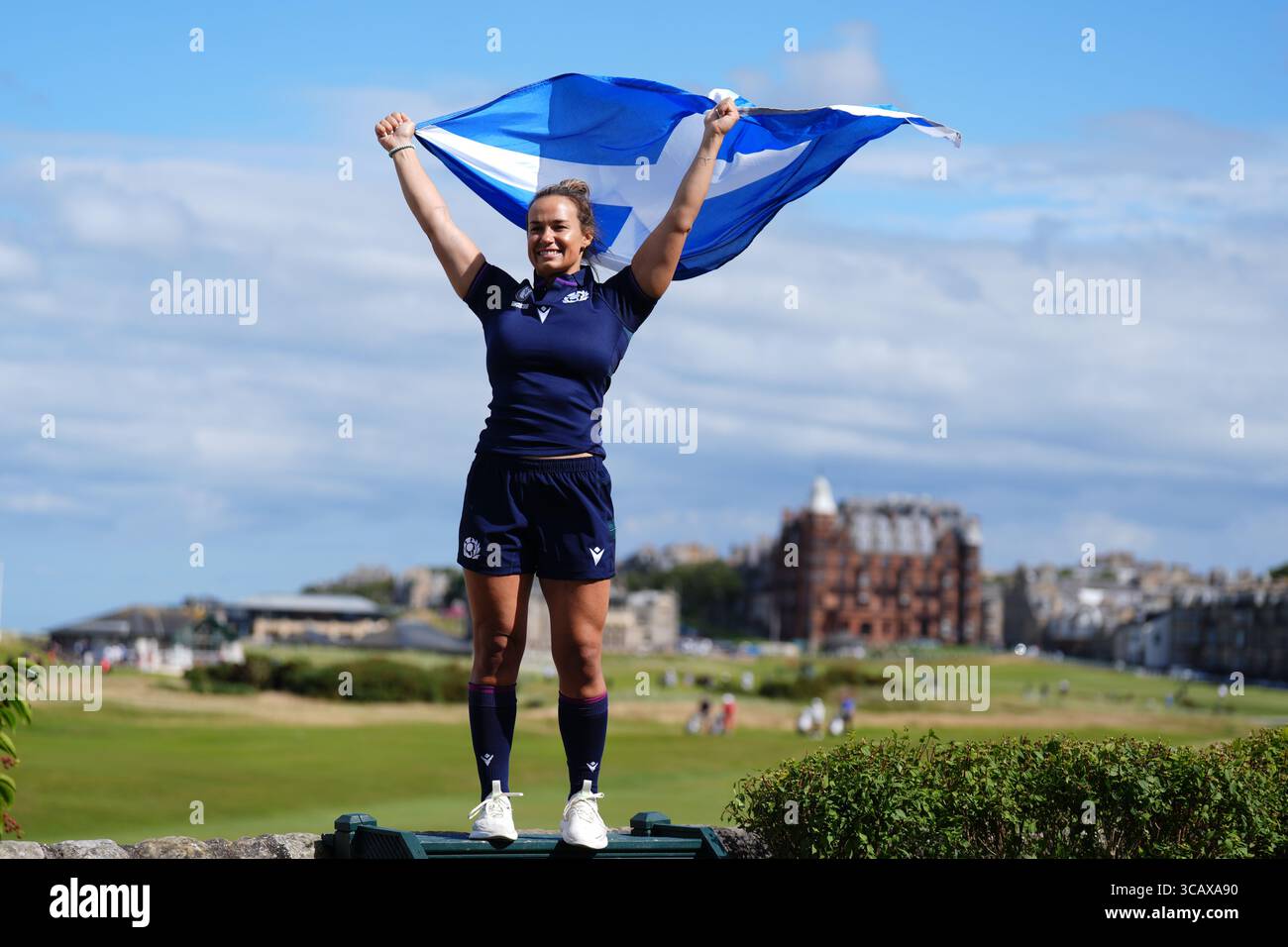 Scotland's Rachel Malcolm during a squad announcement for the Women's ...
