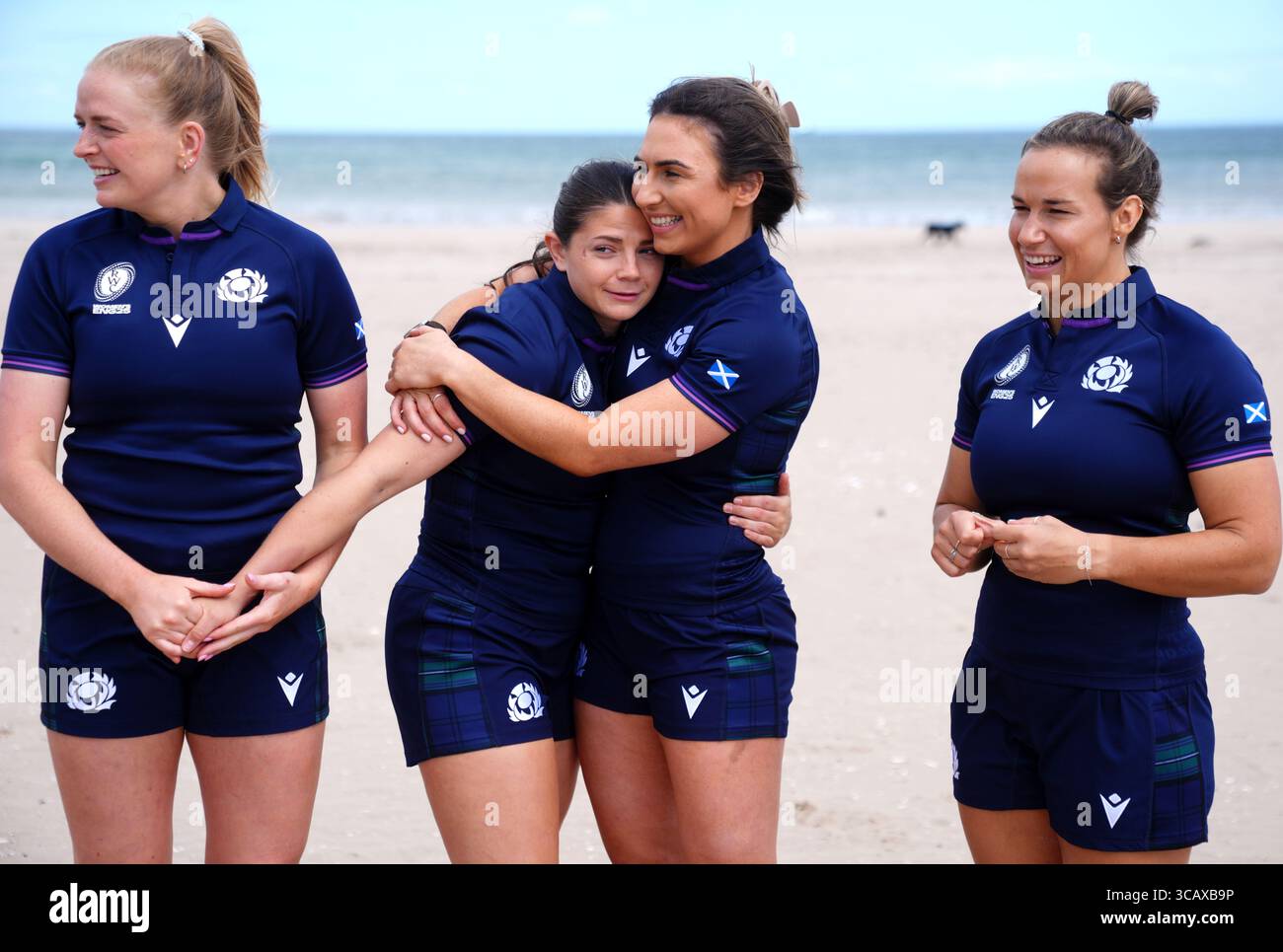 Scotland's Sarah Bonar, Lisa Thomson, Emma Wassell, and Rachel Malcolm ...