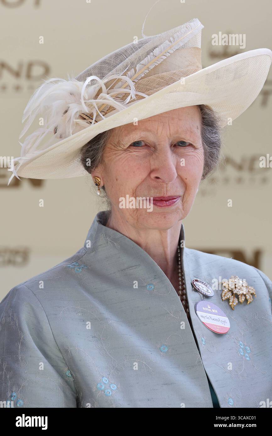 17.06.2025, Ascot, Windsor, GBR - HRH Princess Anne, The Princess Royal ...
