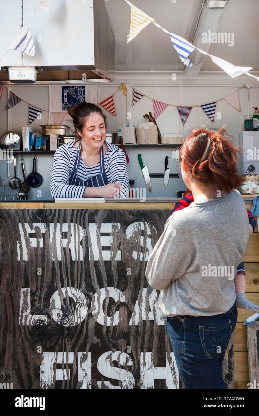 The Dungeness Snack Shack, fresh fish hut, Dungeness, Romney Marsh ...