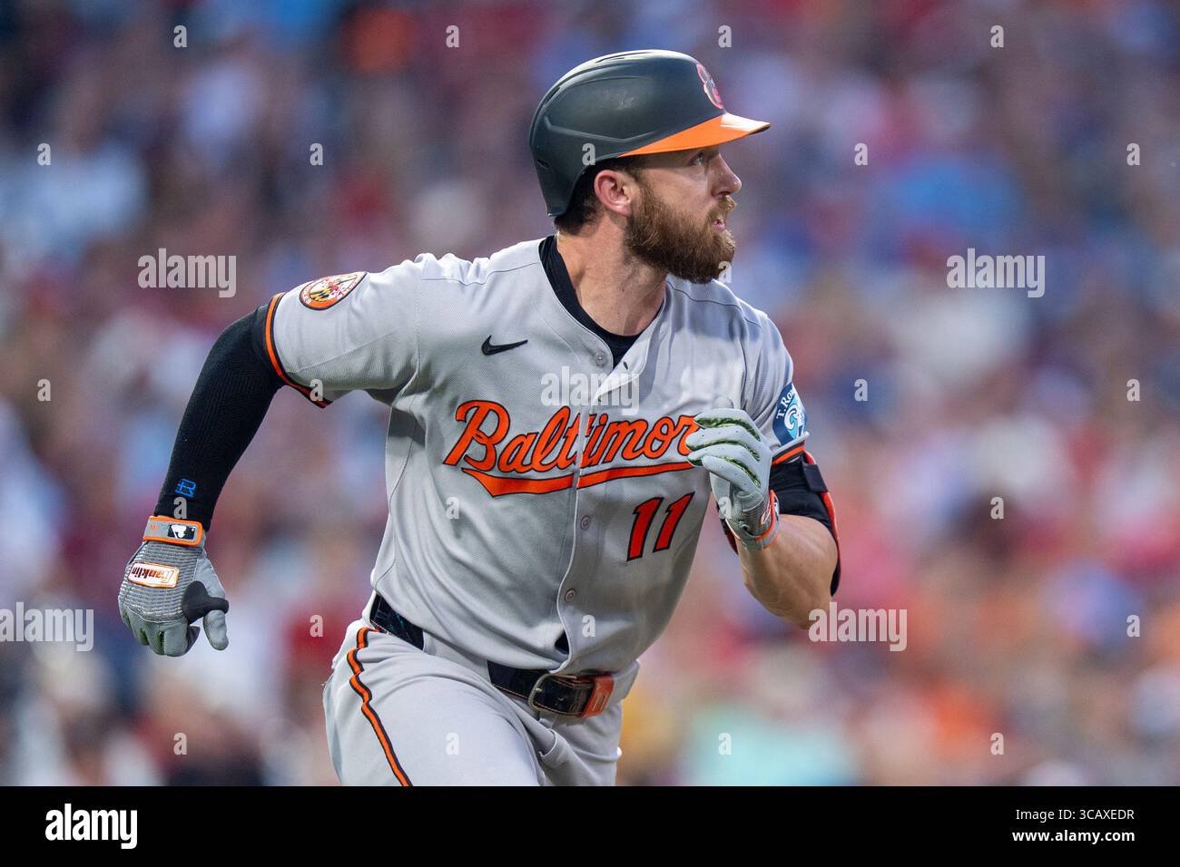 Baltimore Orioles' Jordan Westburg in action during a baseball game ...
