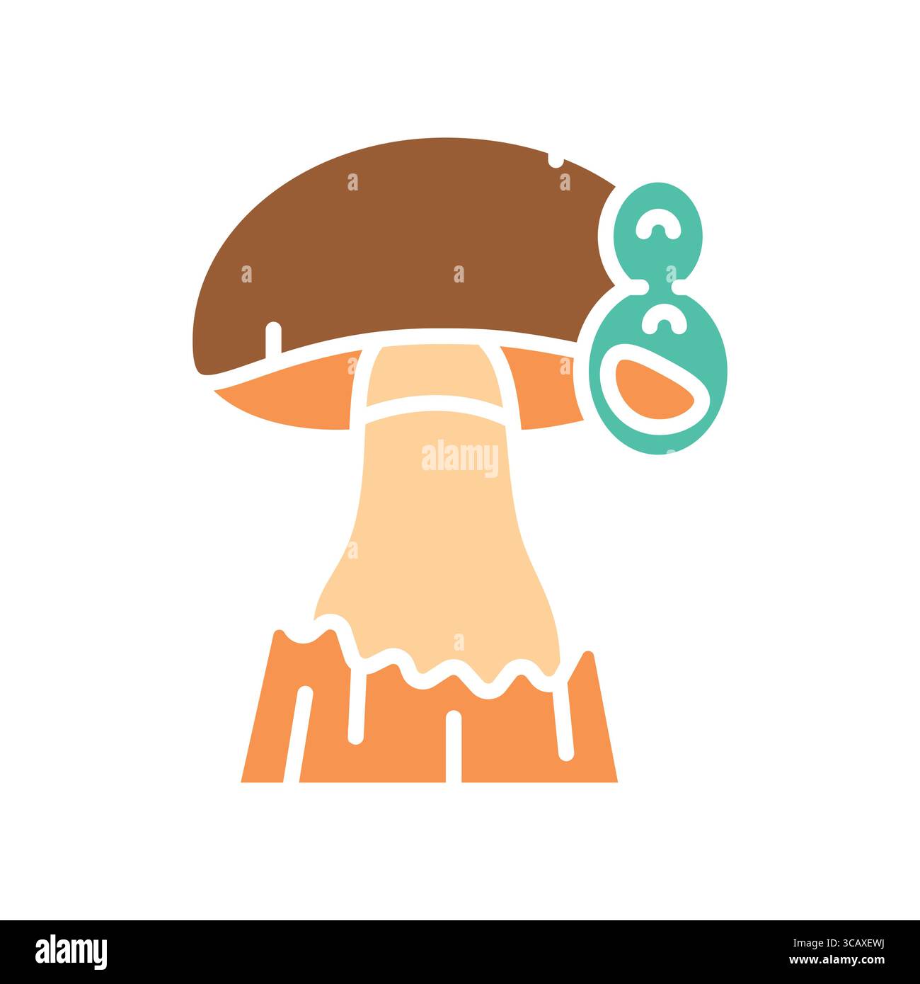 Spread by spores Cut Out Stock Images & Pictures - Alamy