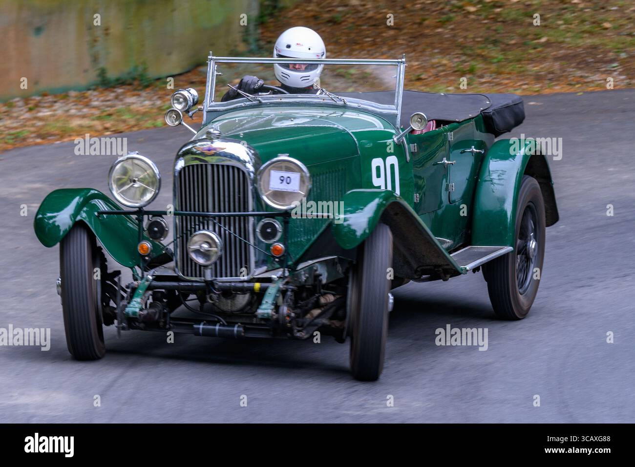 Cheltenham, Gloucestershire, England – August 3 2025 Vintage Motor Car ...