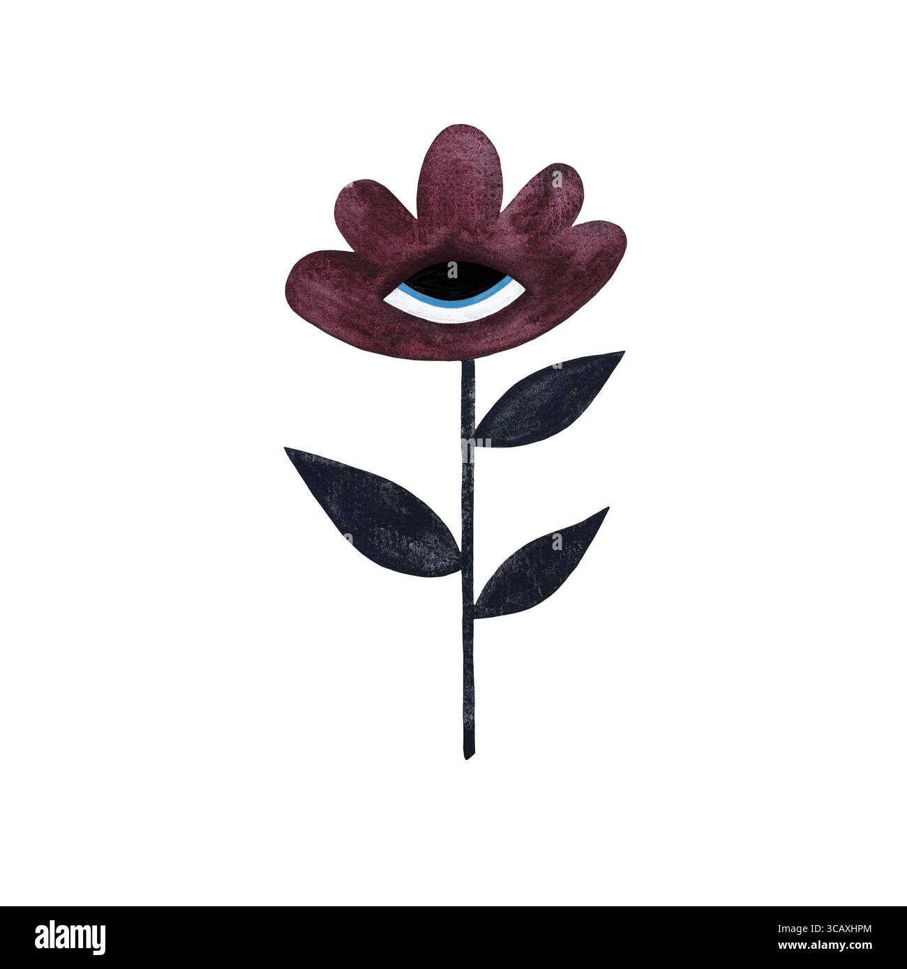 Burgundy eye shadow Cut Out Stock Images & Pictures - Alamy