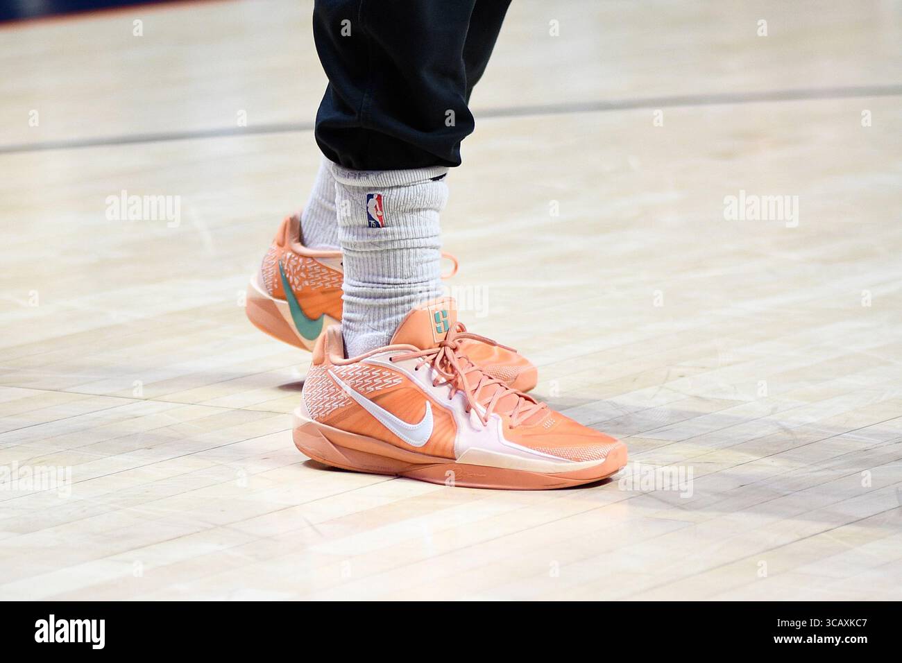 UNCASVILLE, CT - AUGUST 03: A general view of Nike Sabrina basketball ...
