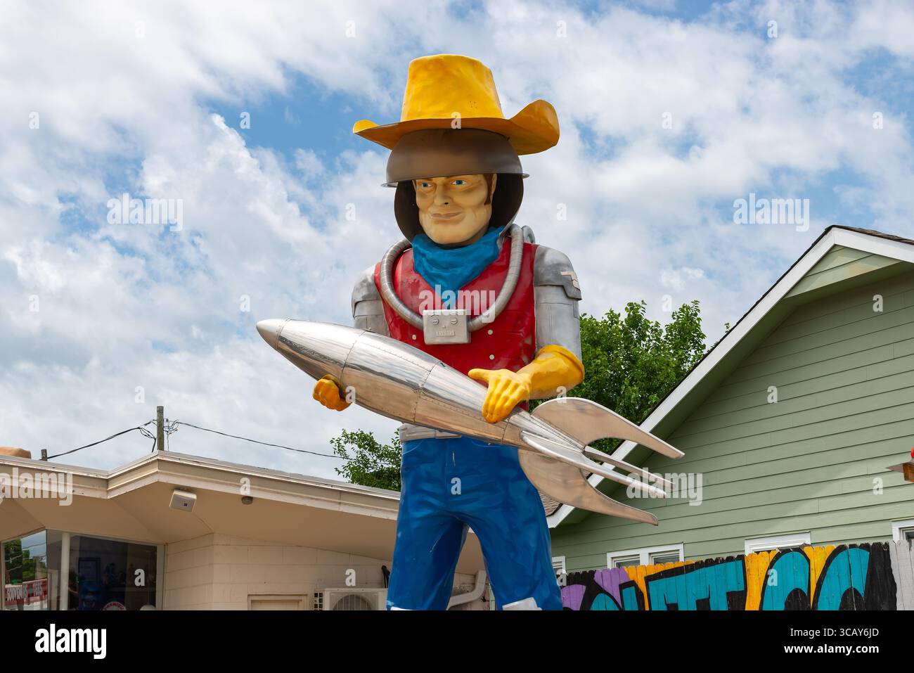Tulsa, Oklahoma - United States - June 18th, 2025: Route 66 Roadside ...