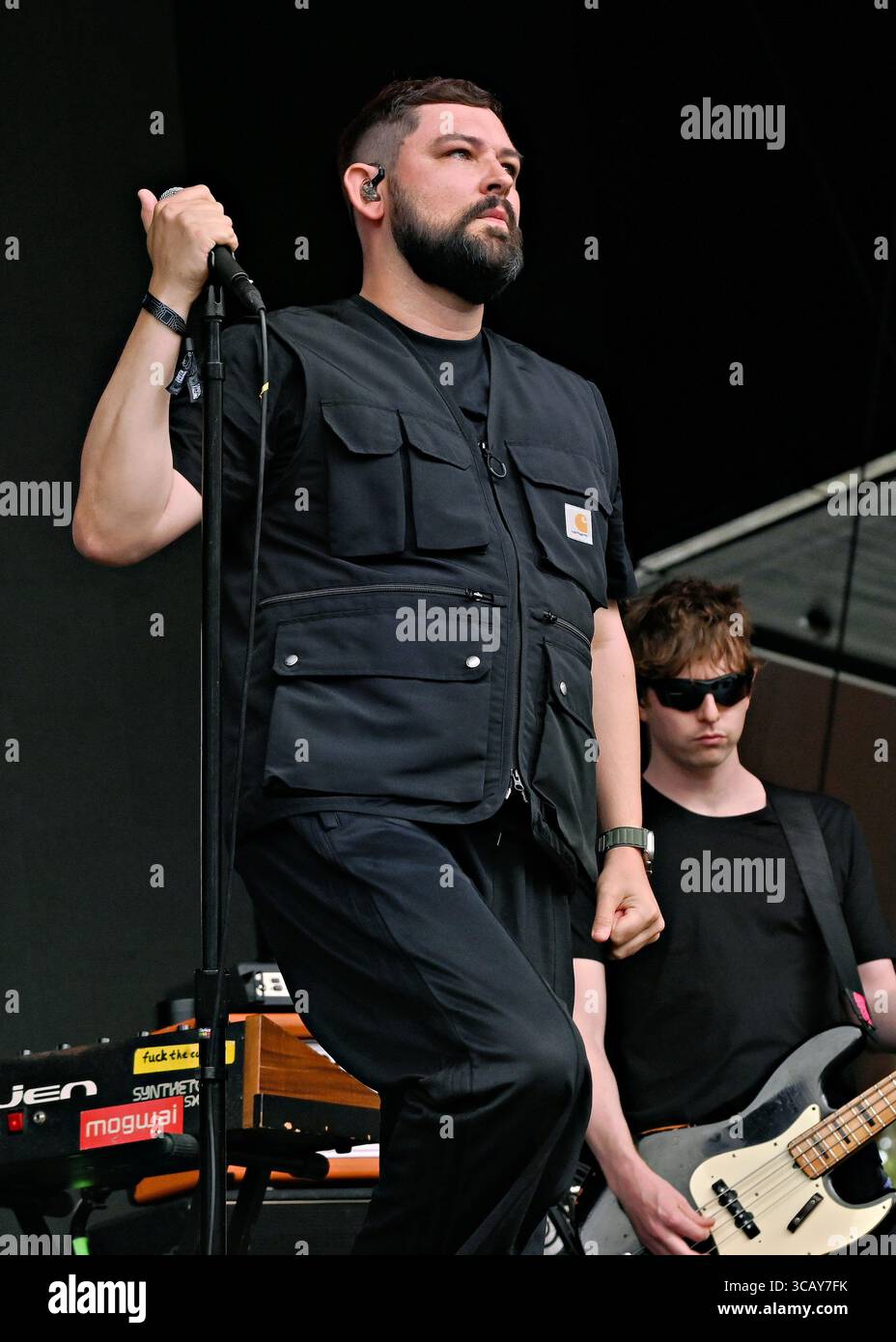 London, UK. 7th August 2025: The Twilight Sad performs at the Mogwai ...
