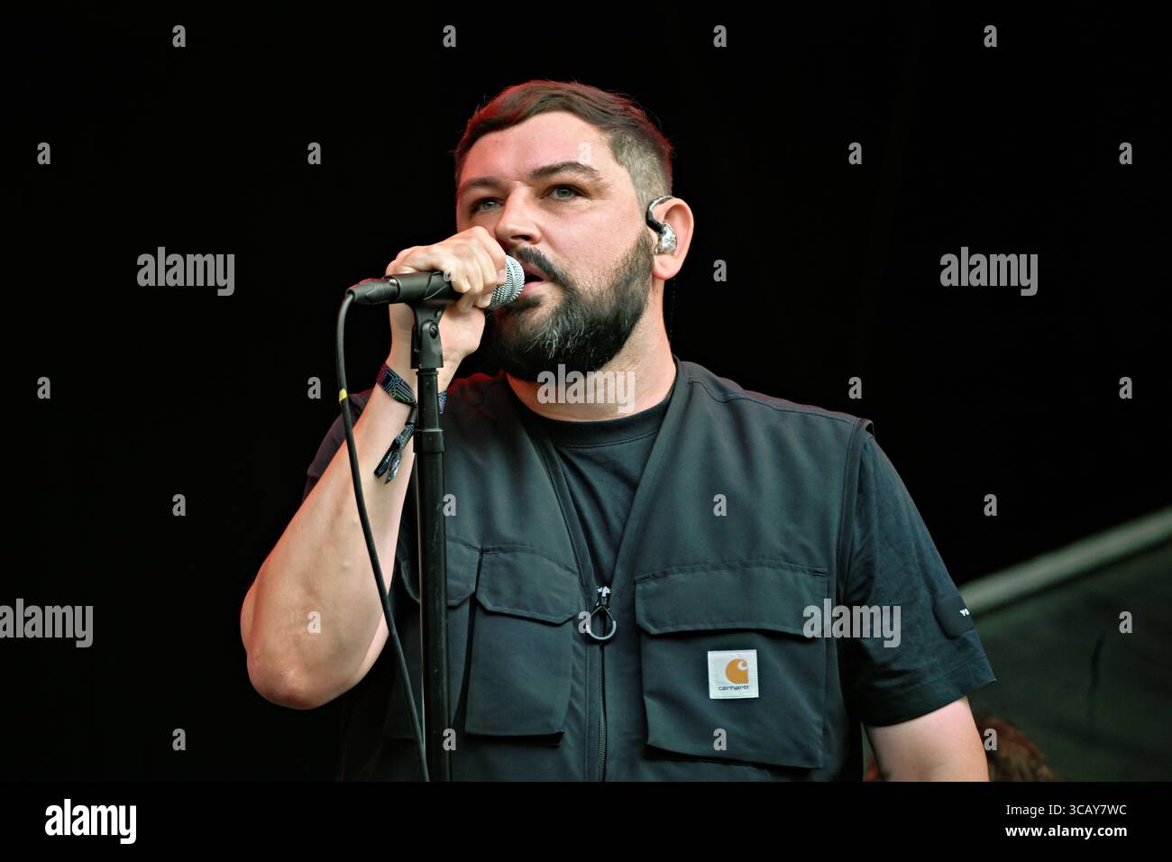 London, UK. 7th August 2025: The Twilight Sad performs at the Mogwai ...