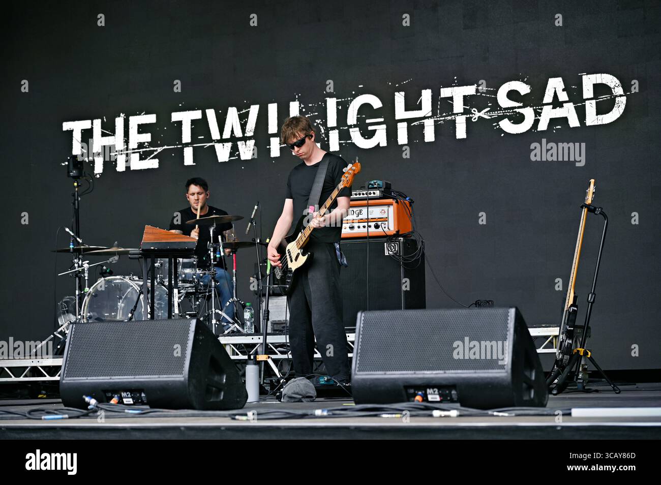 London, UK. 7th August 2025: The Twilight Sad performs at the Mogwai ...