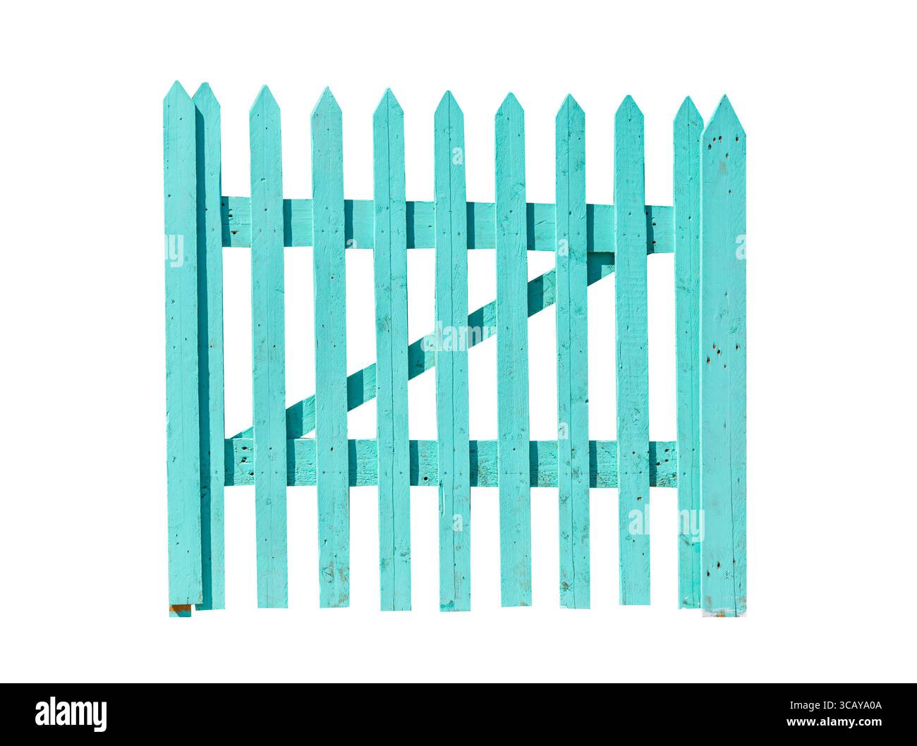 Country garden gate Cut Out Stock Images & Pictures - Alamy