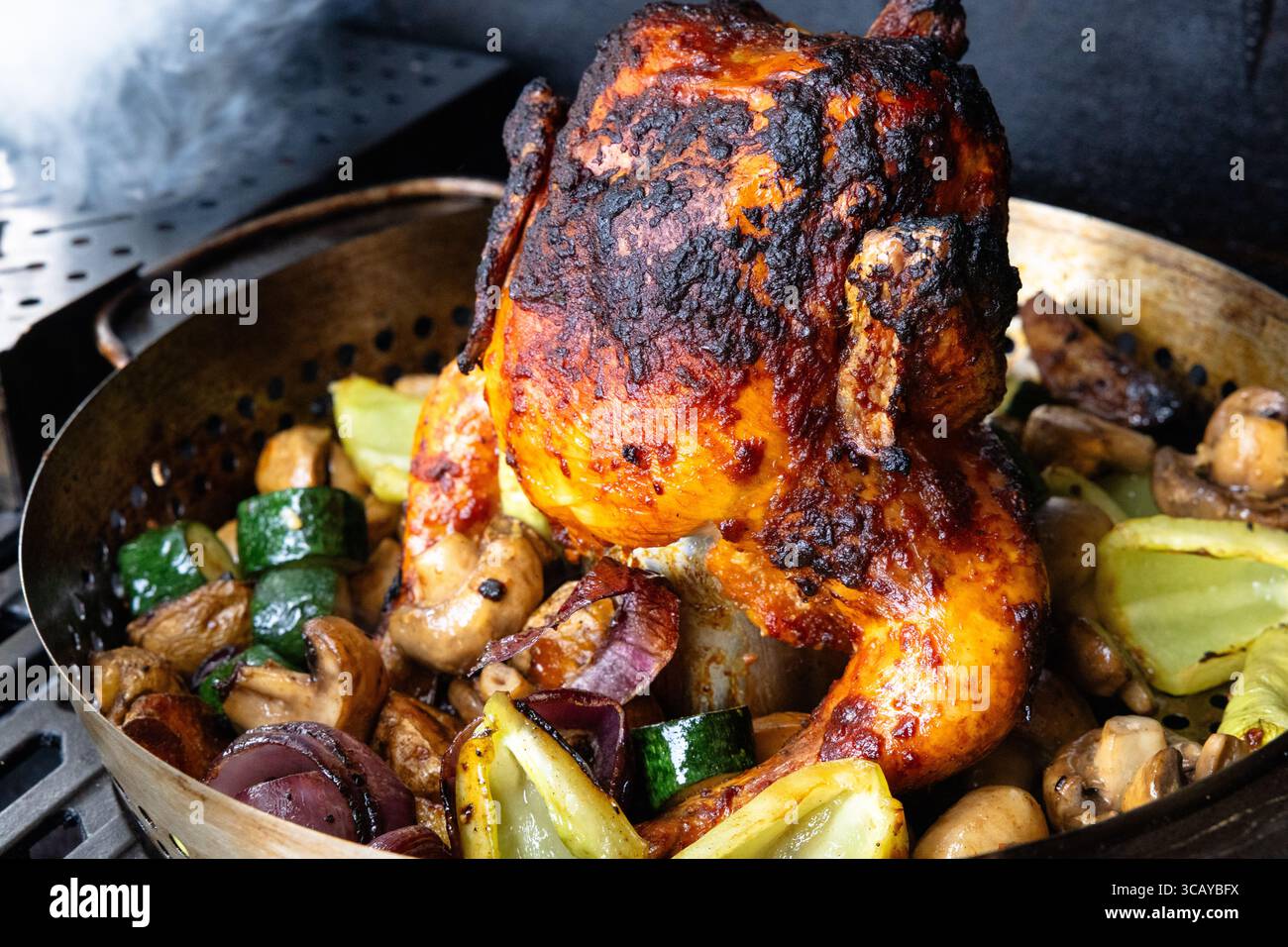 Smoky seasoned grilled poultry hi-res stock photography and images - Alamy
