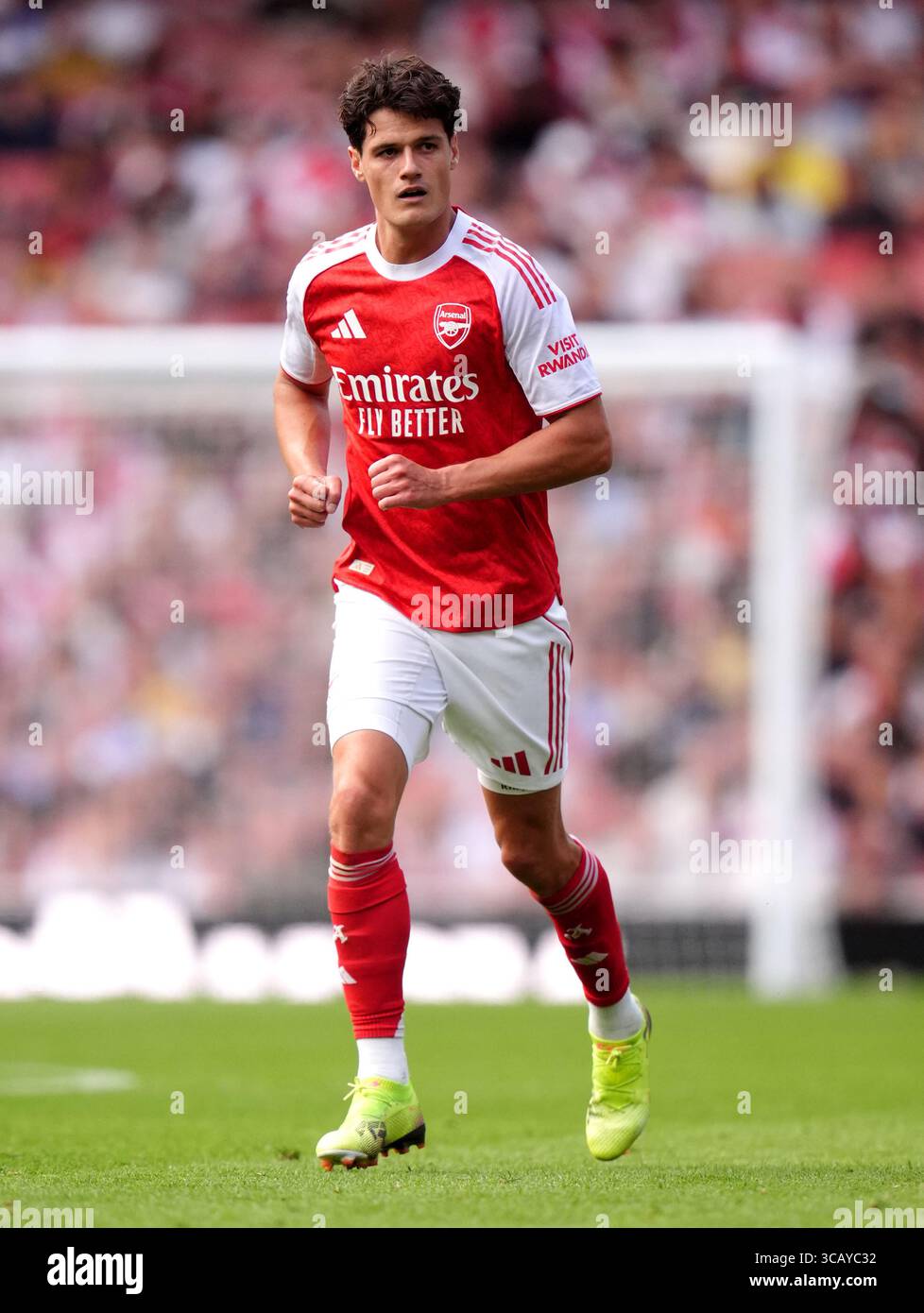Arsenal’s Christian Norgaard during the Emirates Cup match at the ...