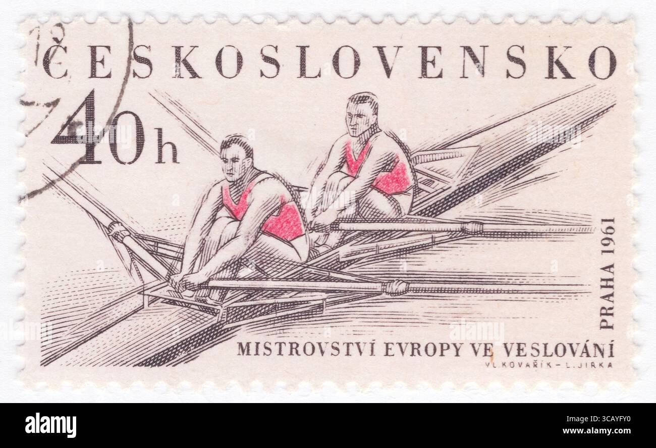 Long rower Cut Out Stock Images & Pictures - Alamy