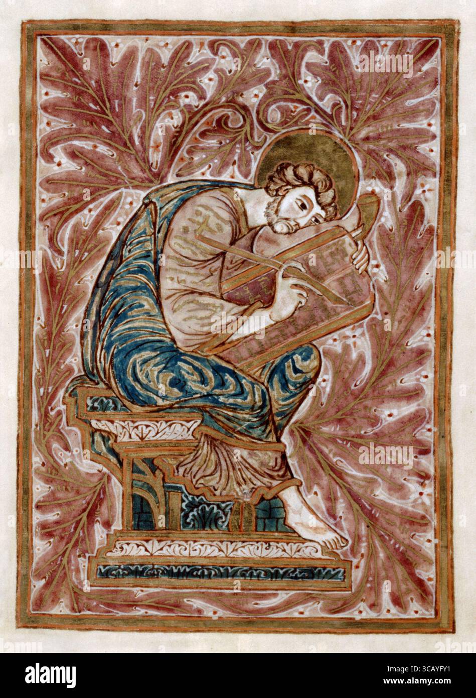 Anglo saxon gospel hi-res stock photography and images - Alamy