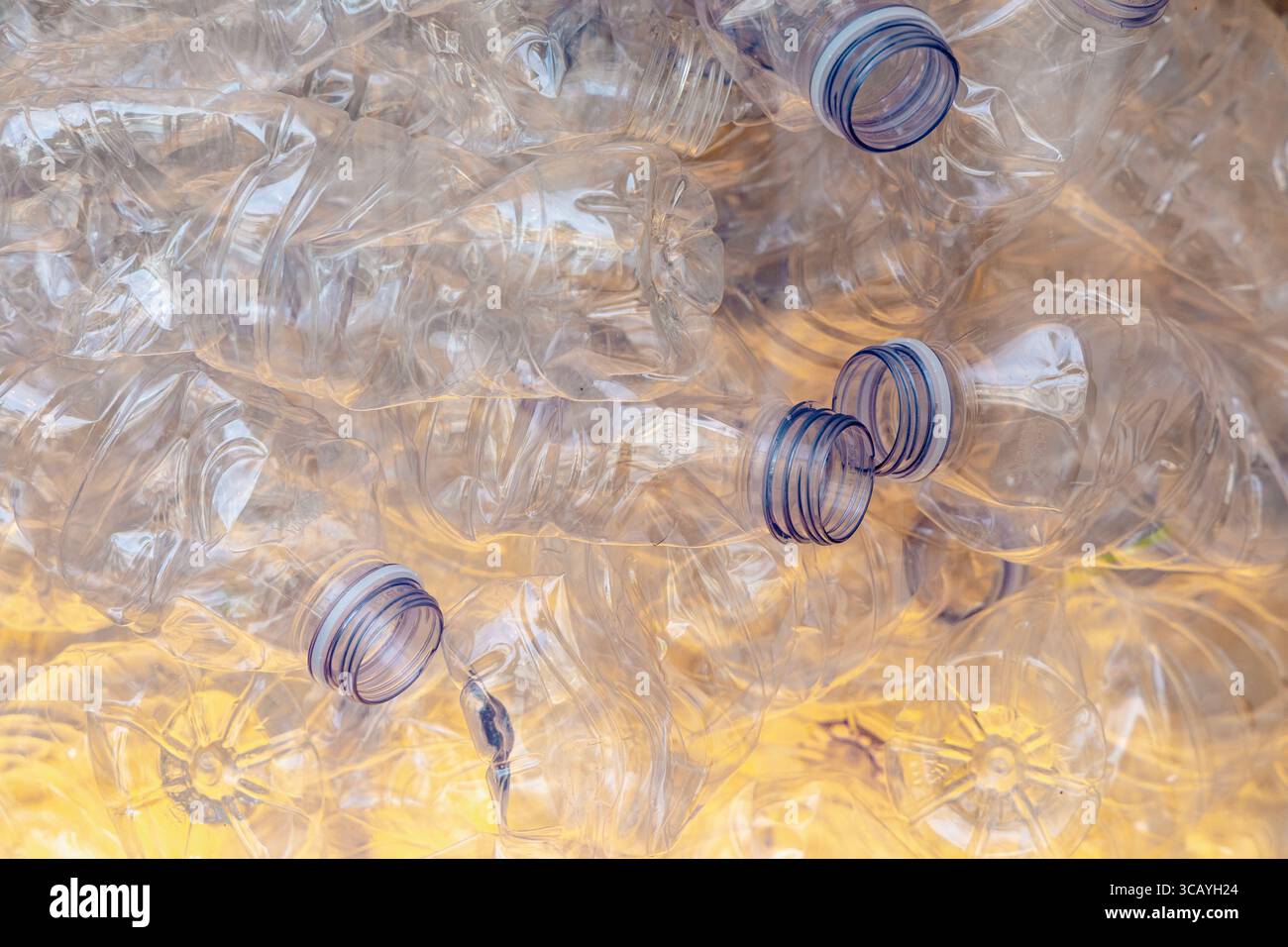 Water pollution empty plastic bottles hi-res stock photography and images - Alamy