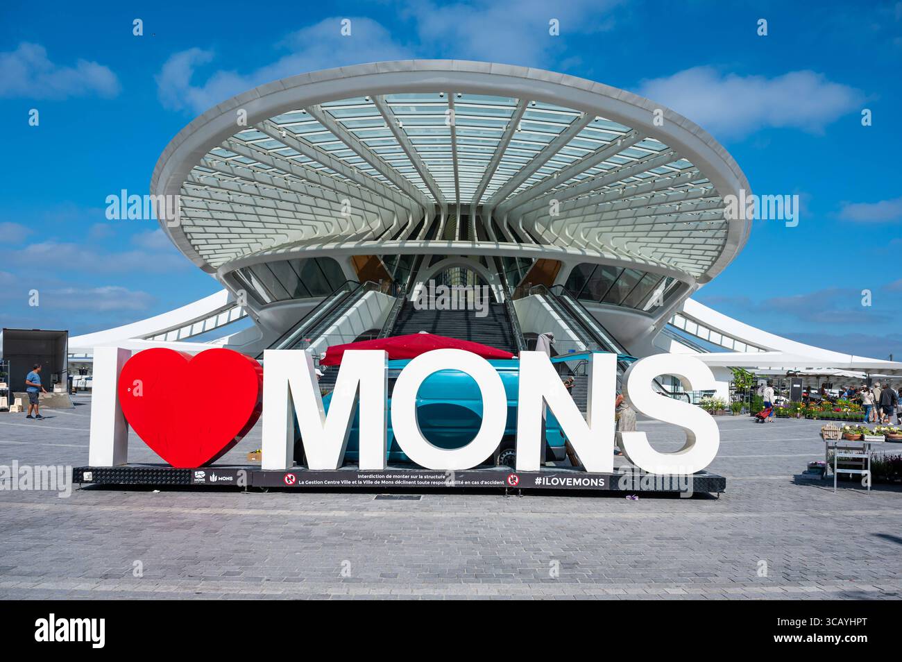 Contemporary design of the railway station of Mons, Hainaut, Belgium 13 ...