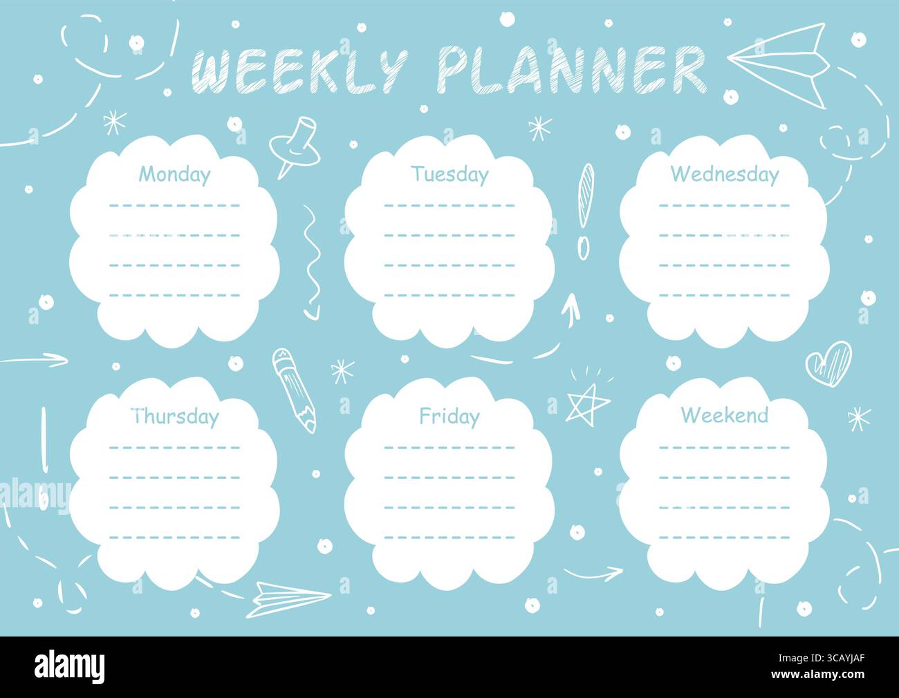 Class schedules Stock Vector Images - Alamy