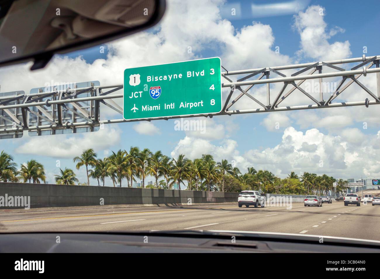 Miami Beach Florida,Interstate highway I-195,Julia Tuttle Causeway ...