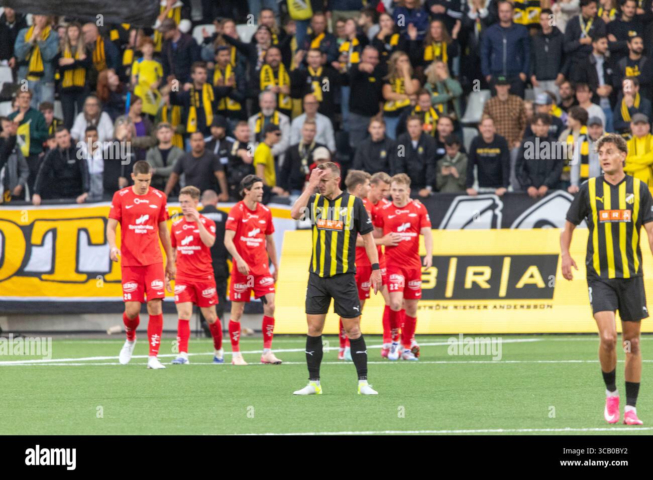 Gothenburg, Sweden. 7th Aug 2025. Moment in first half of match between ...