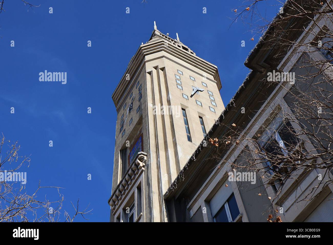 Town hall, exterior view, Privas, Ardèche department, France Stock ...