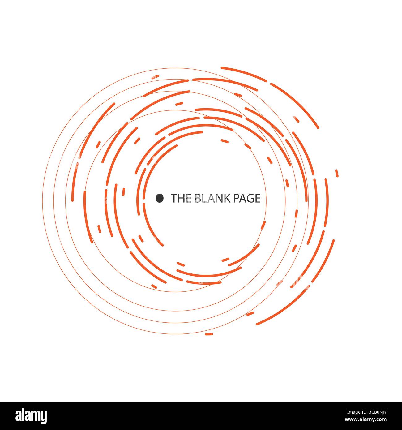 Abstract circular pattern. Twirl design. Connect circles illustration ...