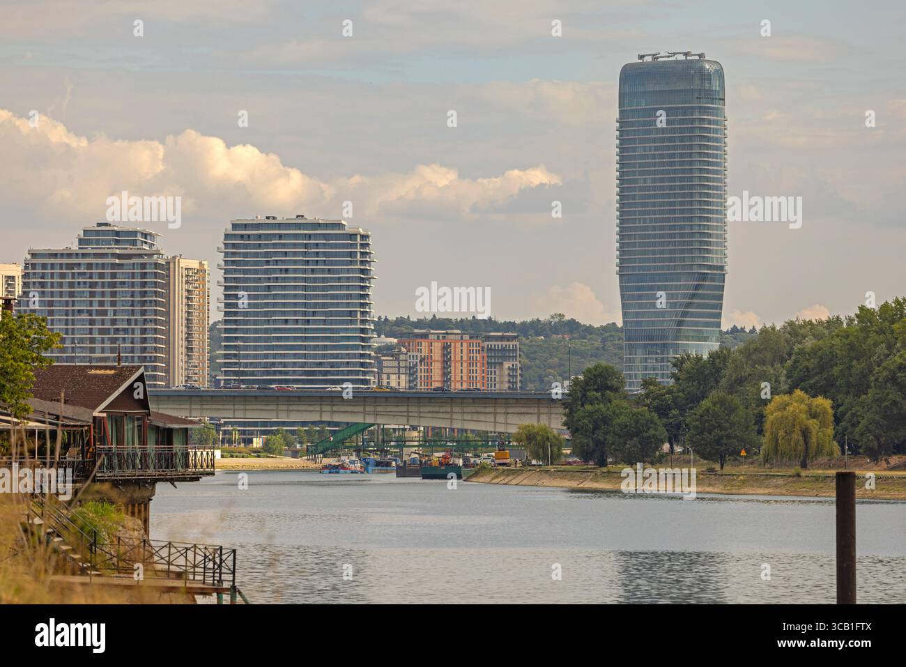 Waterfront buildings kula tower hi-res stock photography and images - Alamy