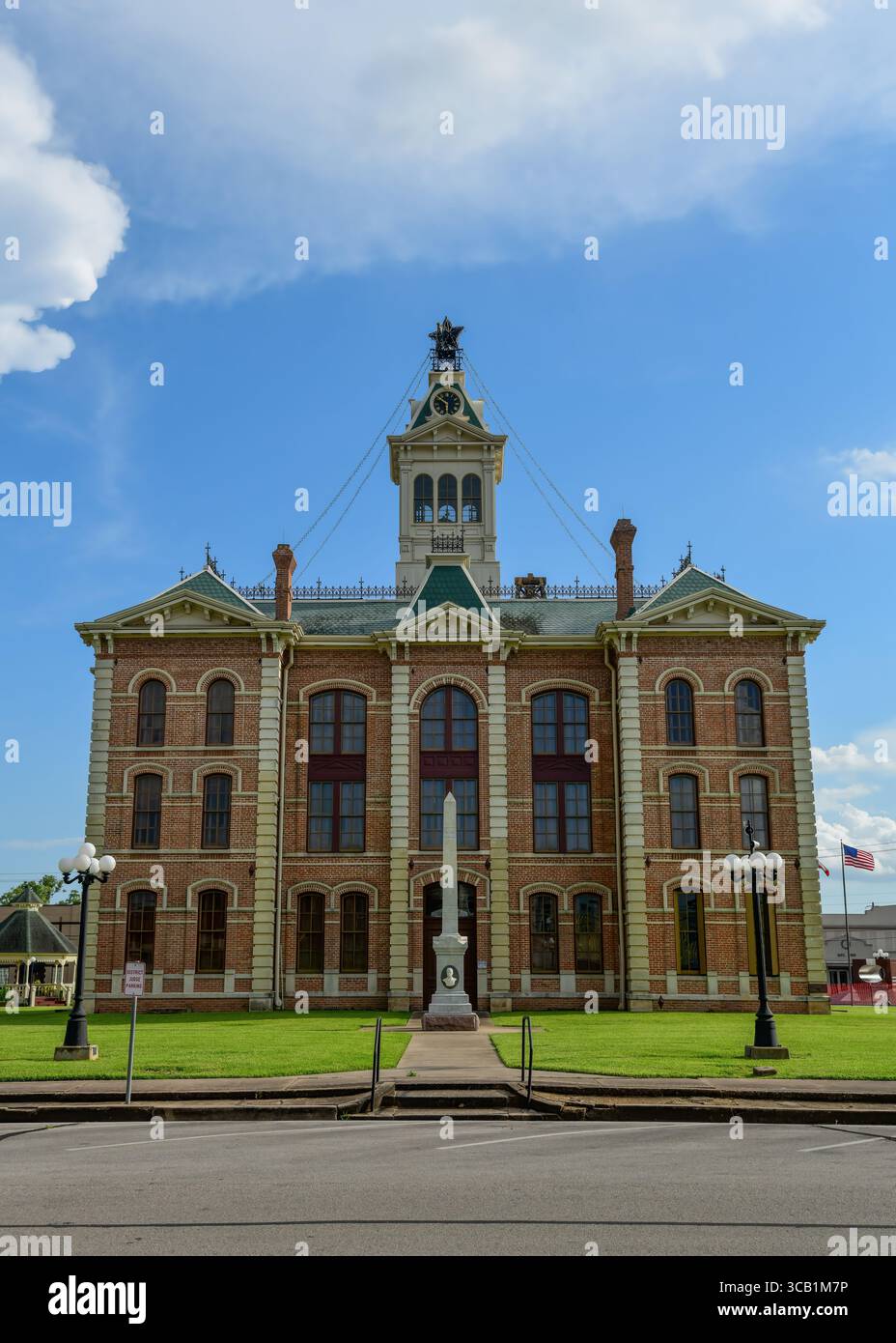 Wharton City County Courthouse, Texas Stock Photo - Alamy