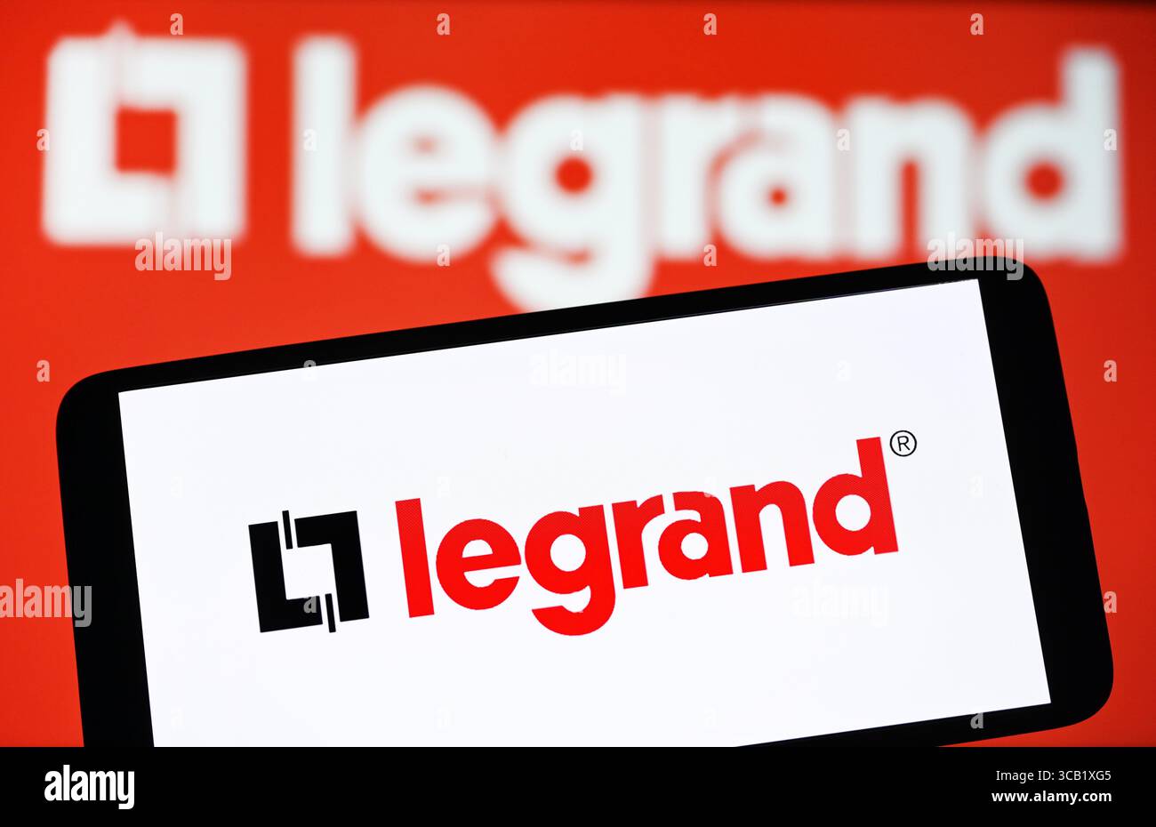 Legrand logo hi-res stock photography and images - Alamy