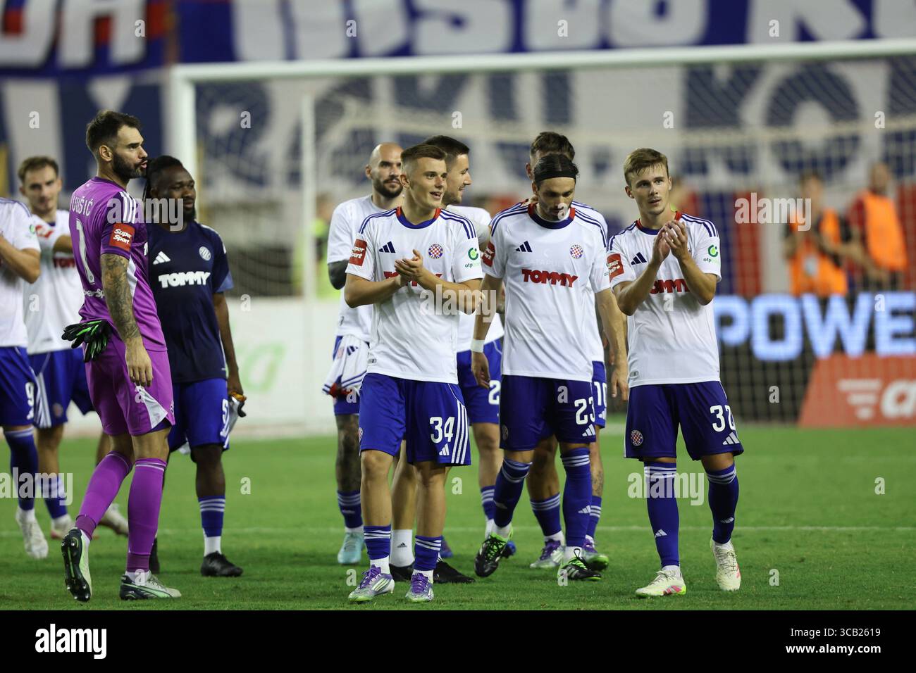 Croatia, Split, 070825. Poljud Stadium. First football match of the 3rd ...