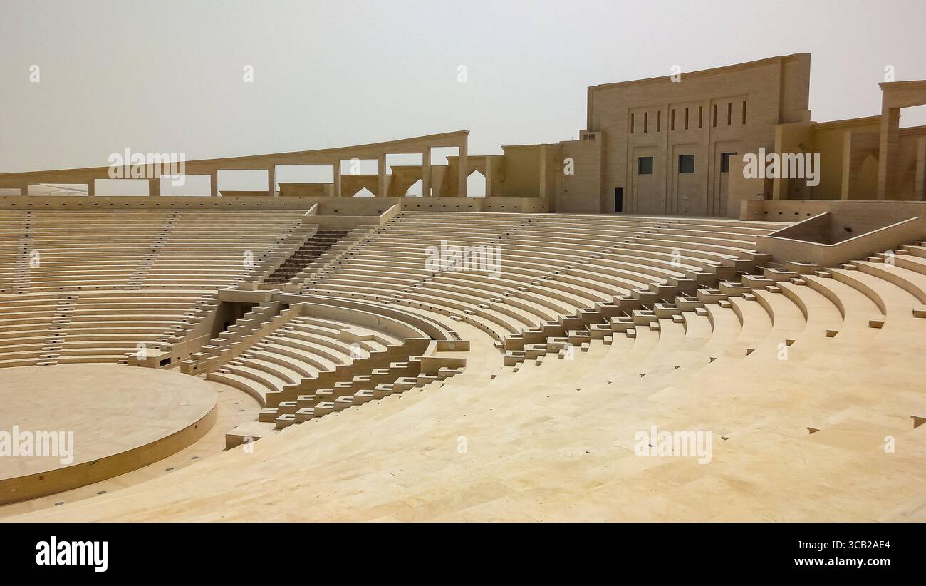 The magnificent open-air Greek-style amphitheater at Katara Cultural ...