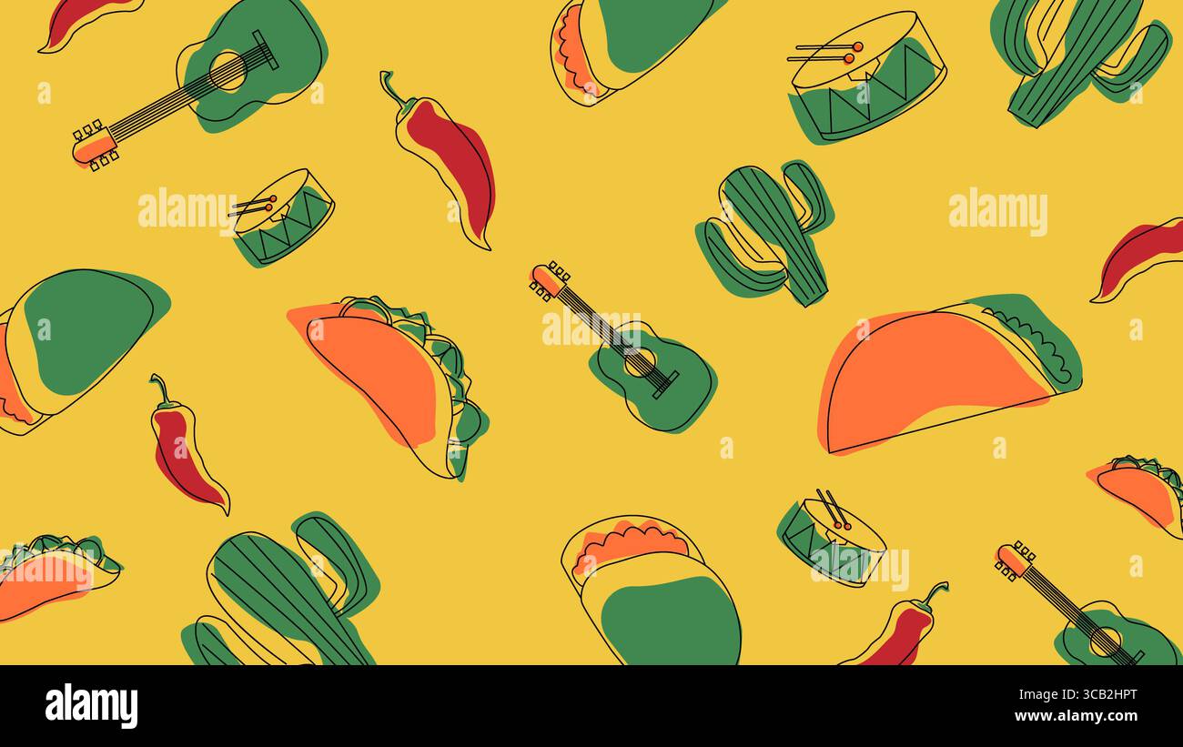 Guitar traditional mexican food hi-res stock photography and images - Alamy
