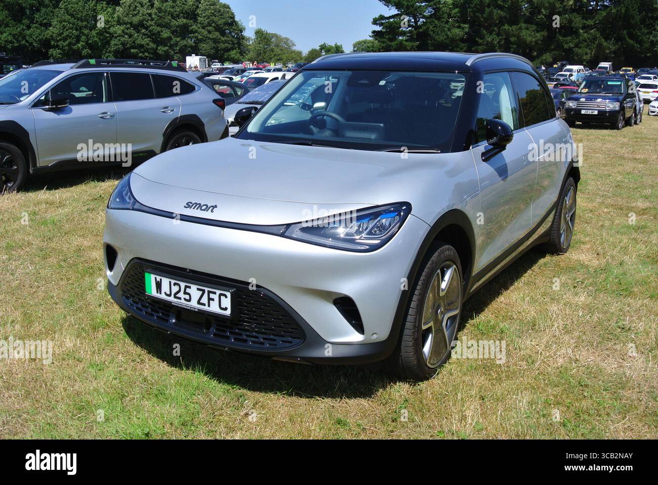 A 2025 Smart #1 electric powered car parked on display at the 50th ...