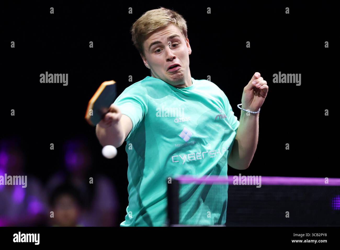 Yokohama BUNTAI, Kanagawa, Japan. 7th Aug, 2025. Truls MOREGARD (SWE), AUGUST 7, 2025 - Table ...